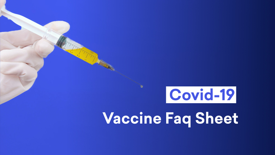Covid 19 Vaccine Faq Sheet Decktopus